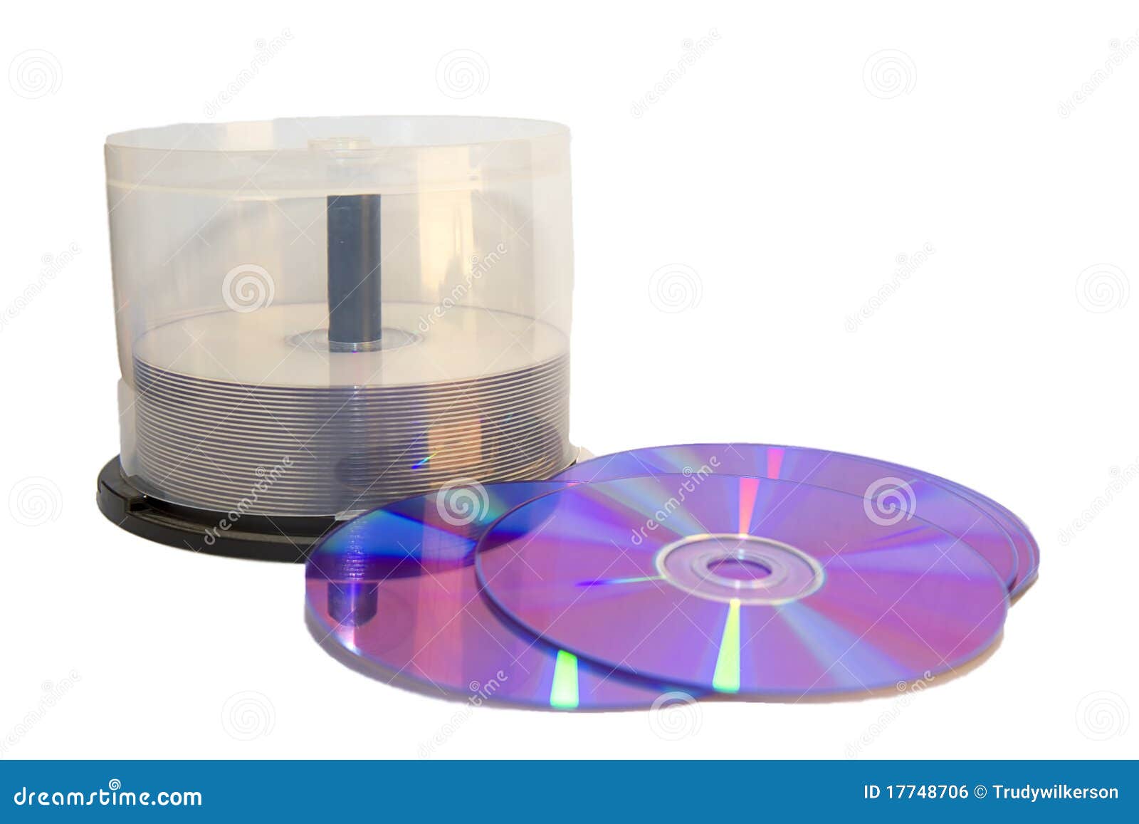 CD/DVD et cas photo stock. Image du disque, matériel - 17748706