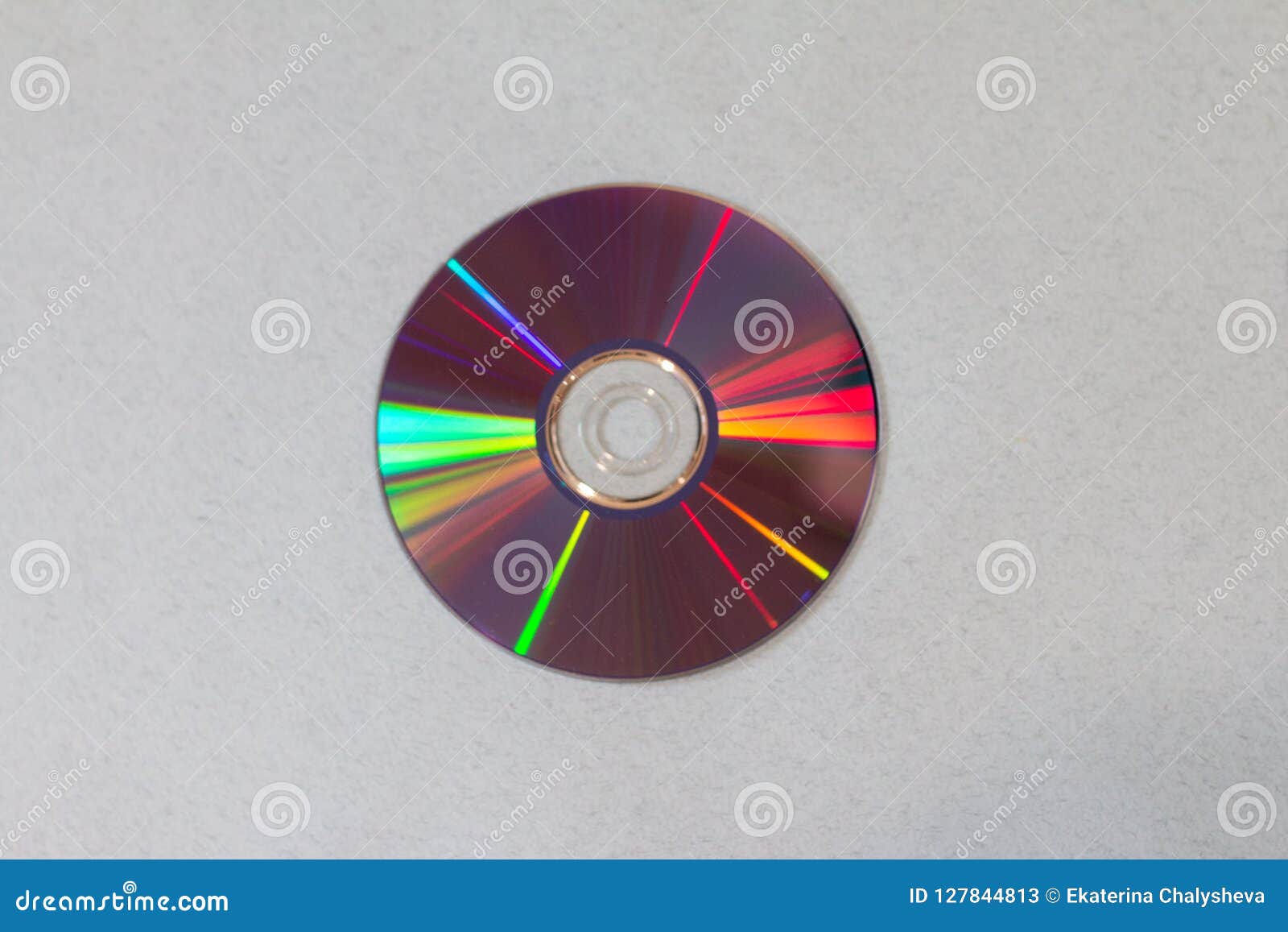 Cd or Dvd on White Background Stock Image - Image of background, blank ...