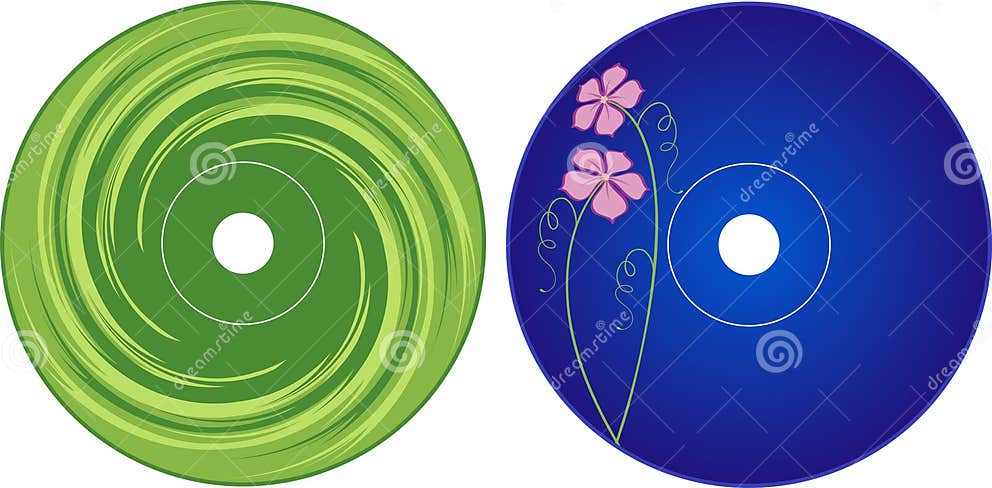 Cd - Dvd Label Design Template Stock Vector - Illustration of vector ...