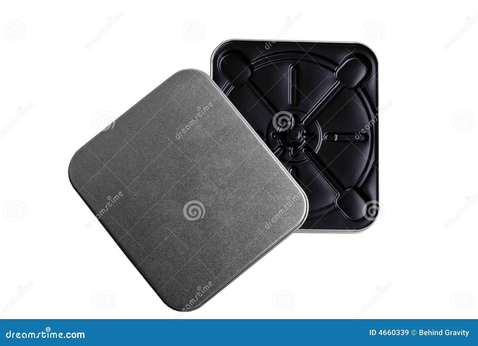 CD DVD metal case stock image. Image of black, information - 4660339