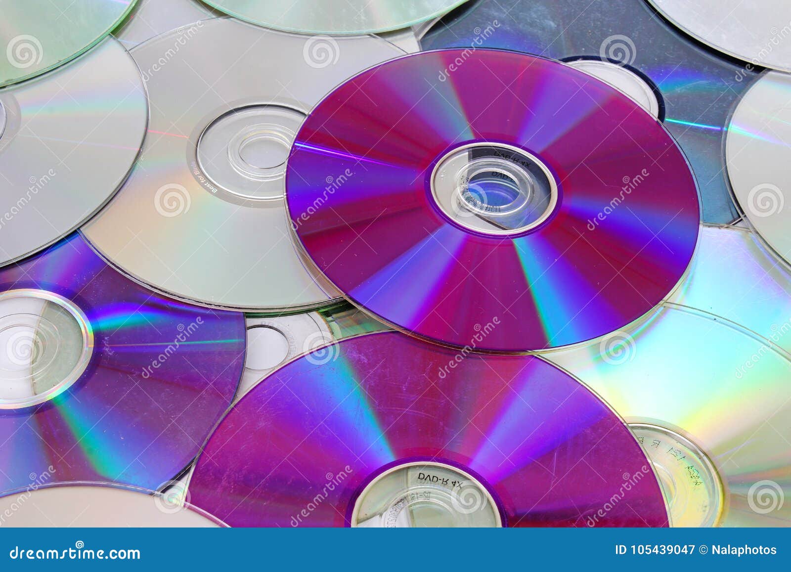 Cd,dvd Reflective Shiny Cd Dvds Background Texture Pattern. Stock Image ...