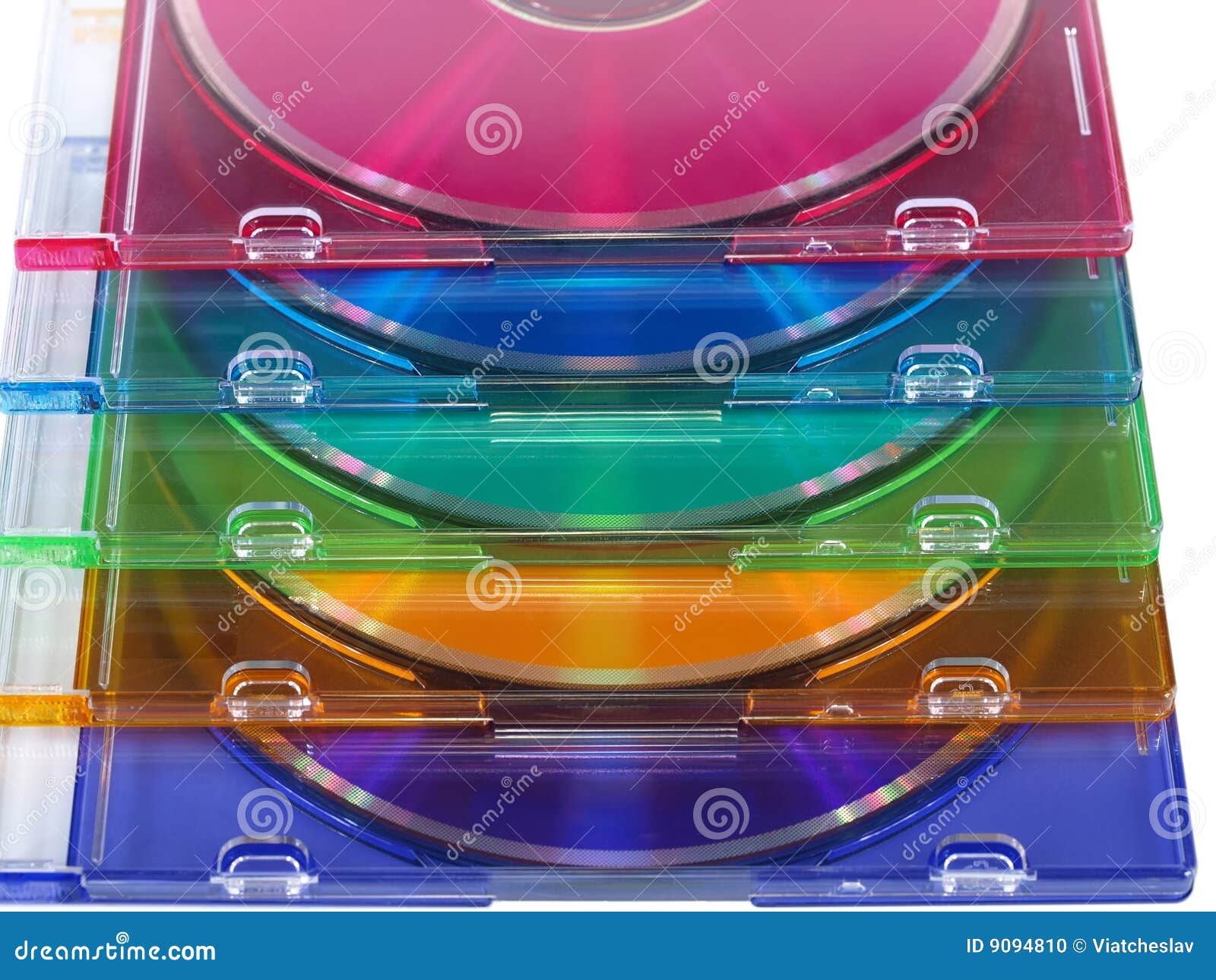 CD, DVD slim color stock photo. Image of computer, circle - 9094810