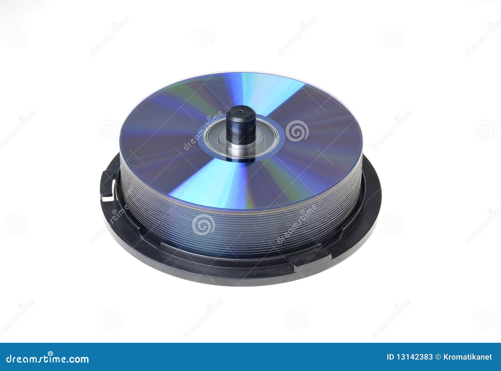 Cd dvd Spindel stockbild. Bild von reflektiert, nachricht - 13142383