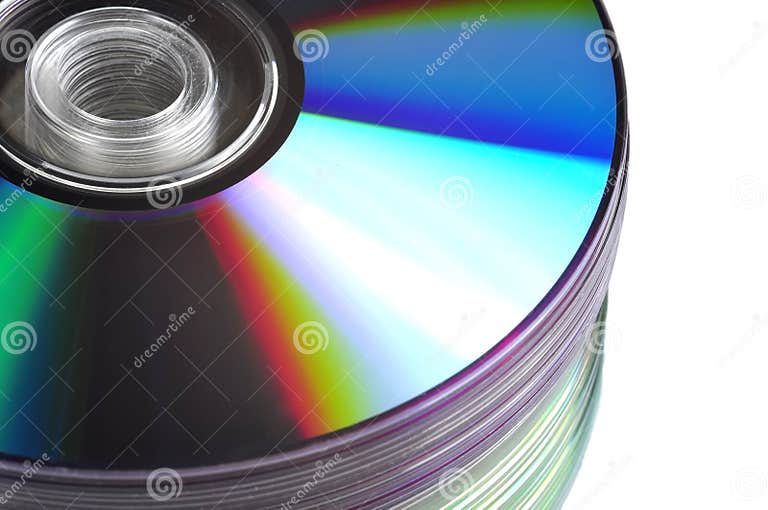 CD / DVD Stack stock photo. Image of technology, stack - 22983106
