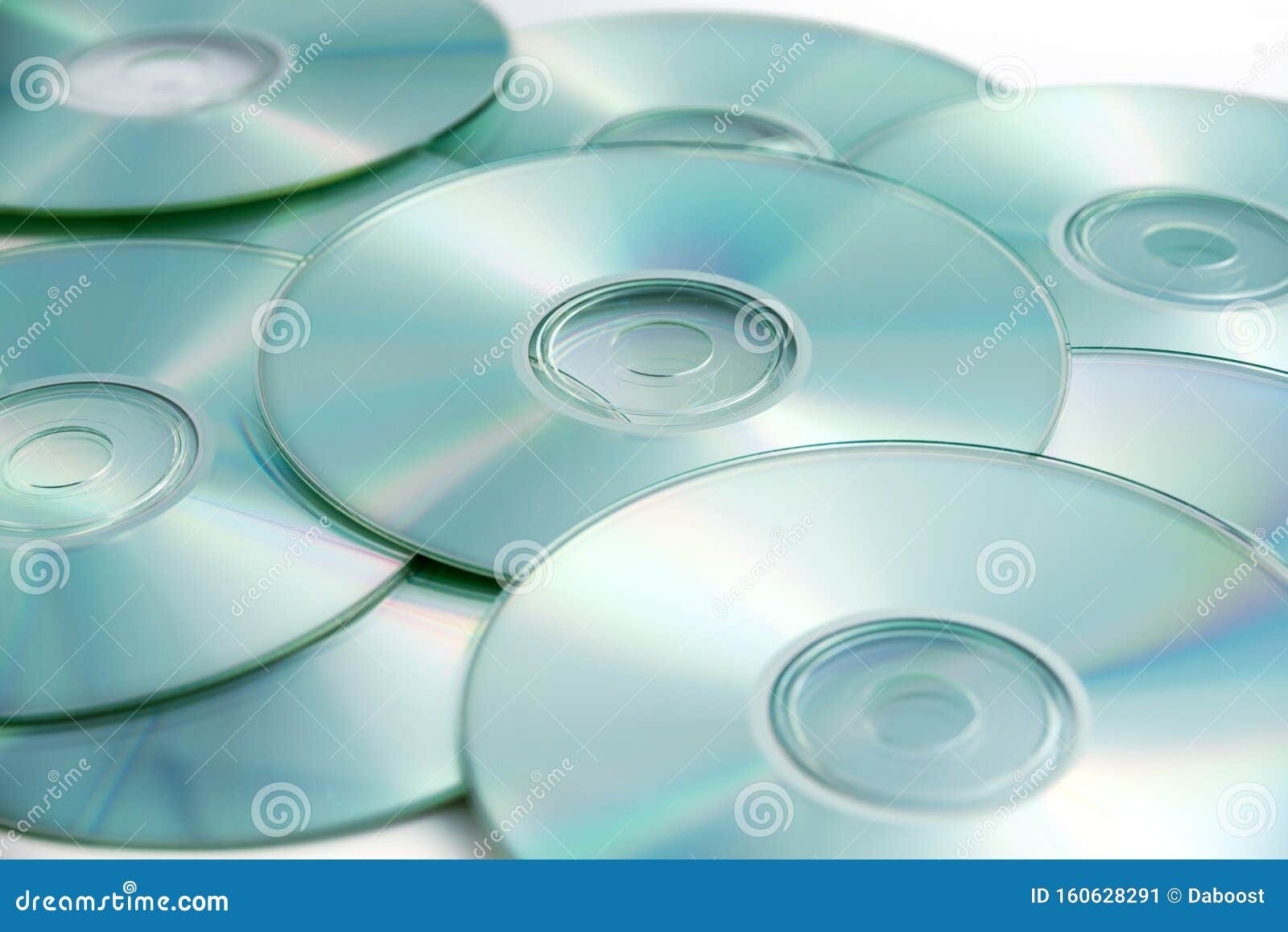CD, DVD stack stock image. Image of object, blue, music - 160628291