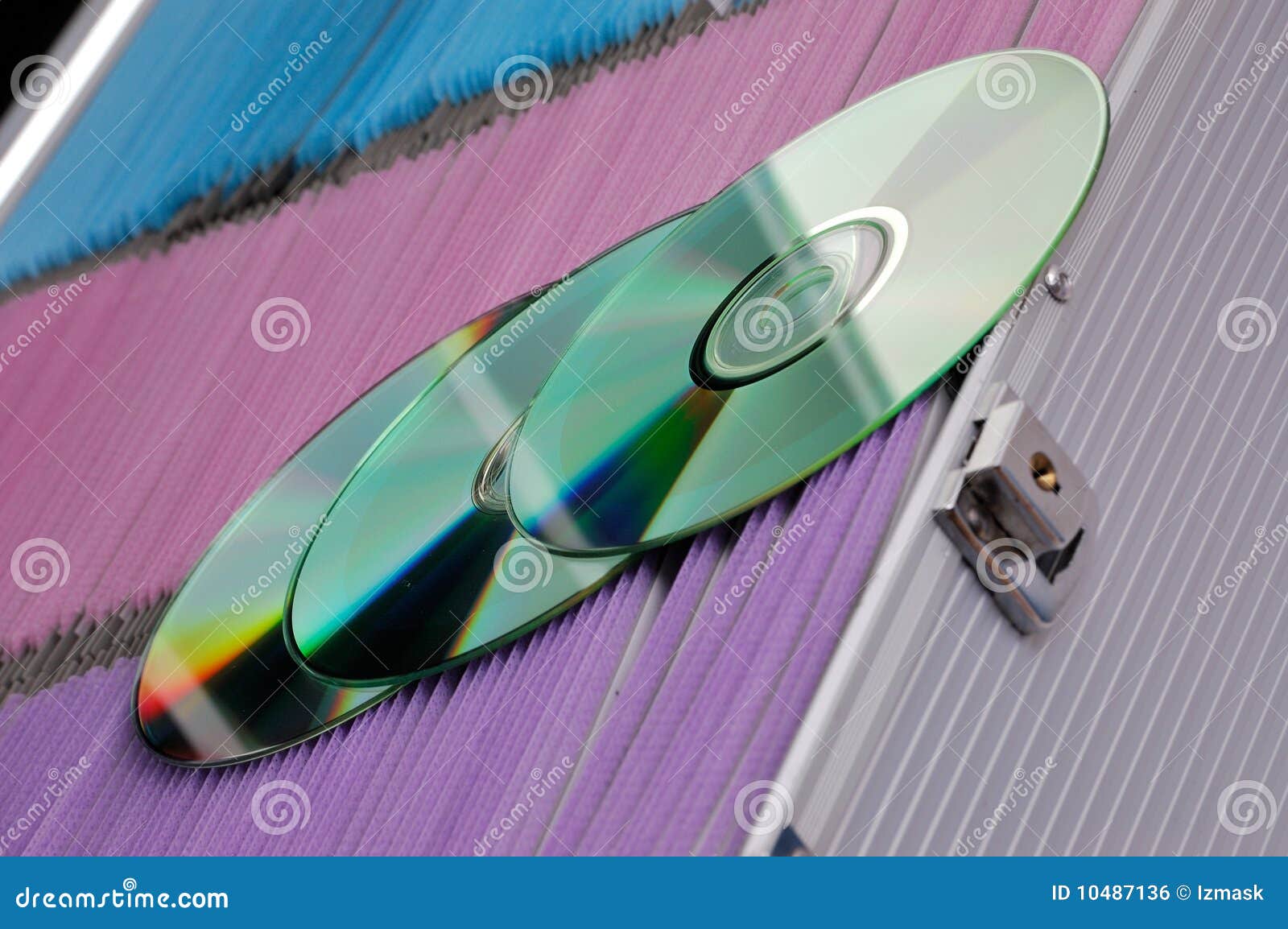 CD and DVD storage system stock photo. Image of compact - 10487136