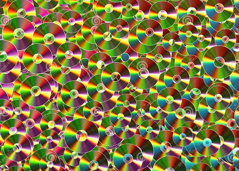 CD DVD Texture. stock illustration. Illustration of multiplicity - 50309262