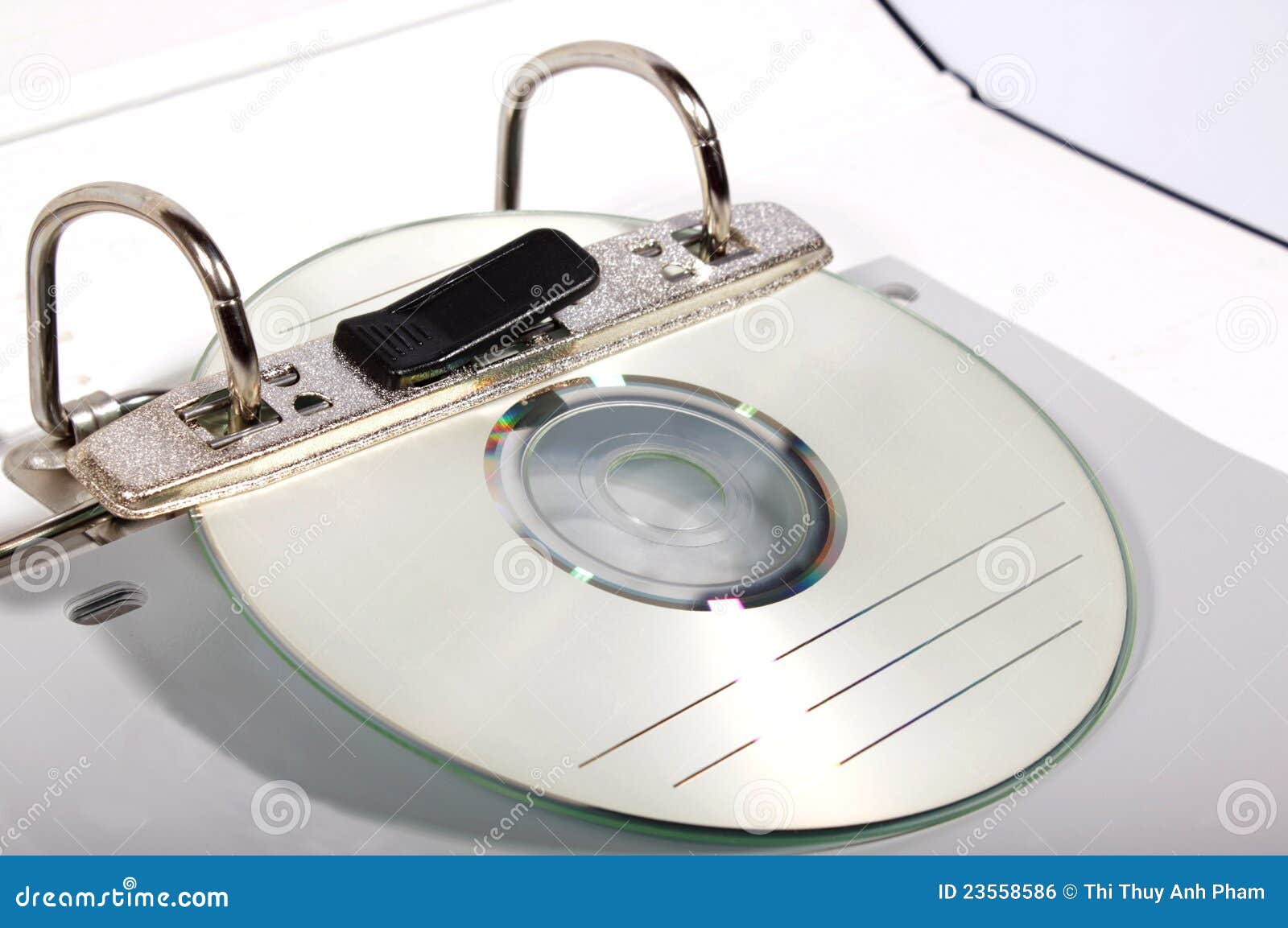CD folder stock photo. Image of macro, bind, pressure - 23558586