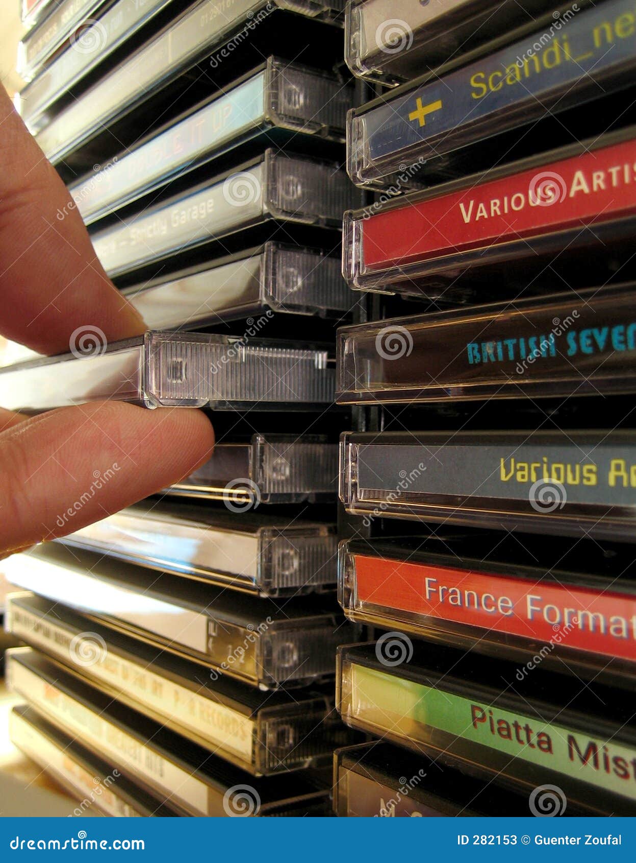 CD Grip stock image. Image of store, hifi, entertainment - 282153