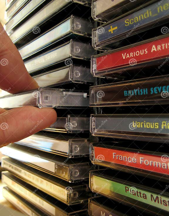 CD Grip stock image. Image of store, hifi, entertainment - 282153