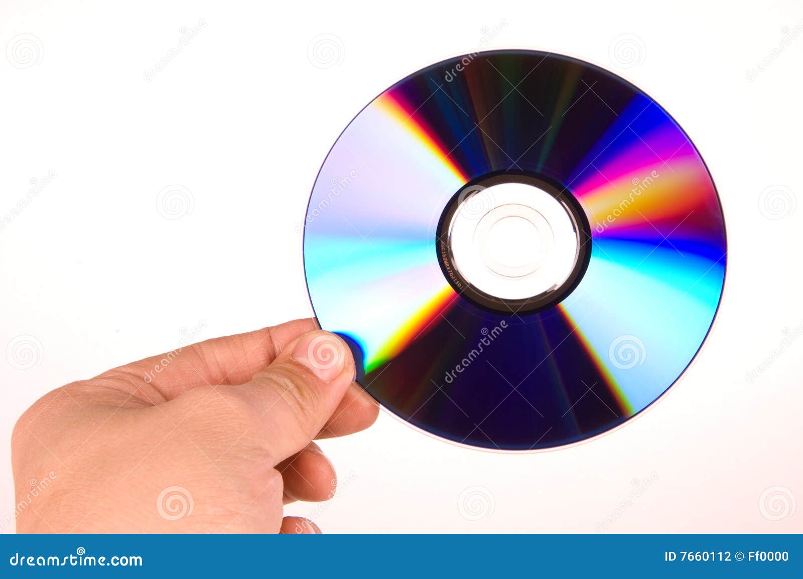 CD IN HAND Stock Photography | CartoonDealer.com #7660112