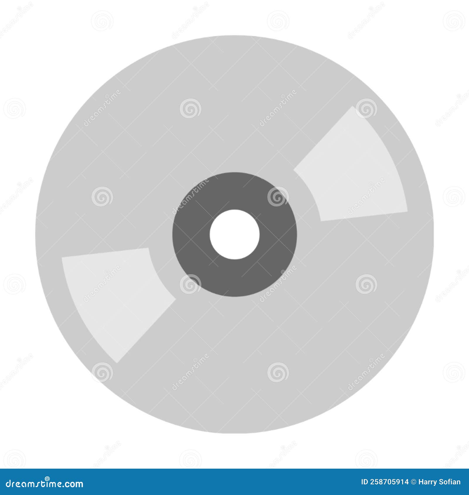 Cd Illustration. Compact Disc Stock Illustration - Illustration of ...