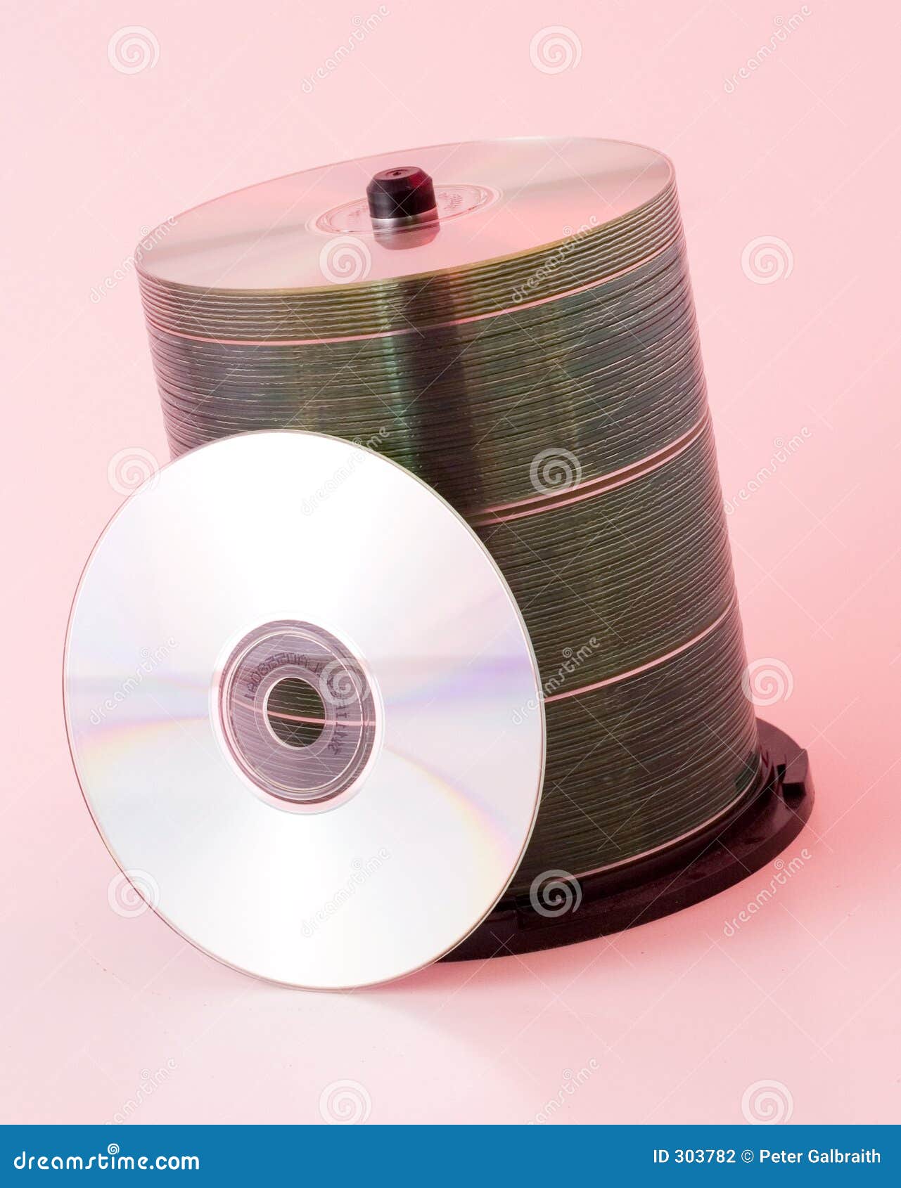 Cd pile 2 stock photo. Image of irredescent, prism, bytes - 303782