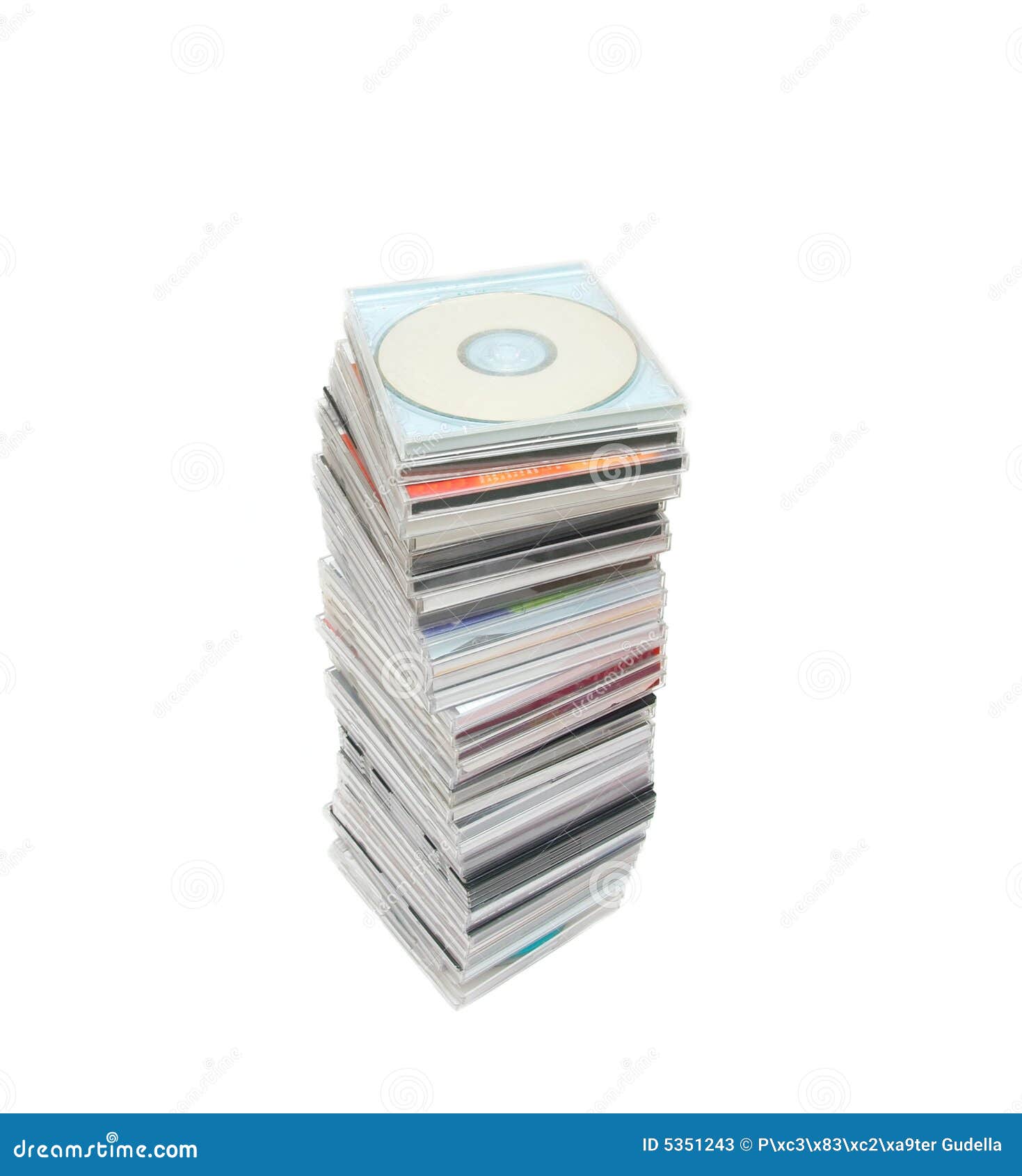 CD pile stock image. Image of audio, pile, piracy, messy - 5351243