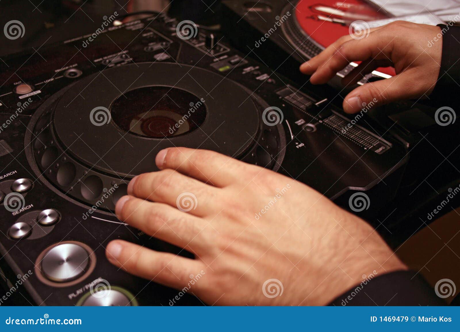 CD Player - DJ - 2 stock image. Image of party, clubbing - 1469479