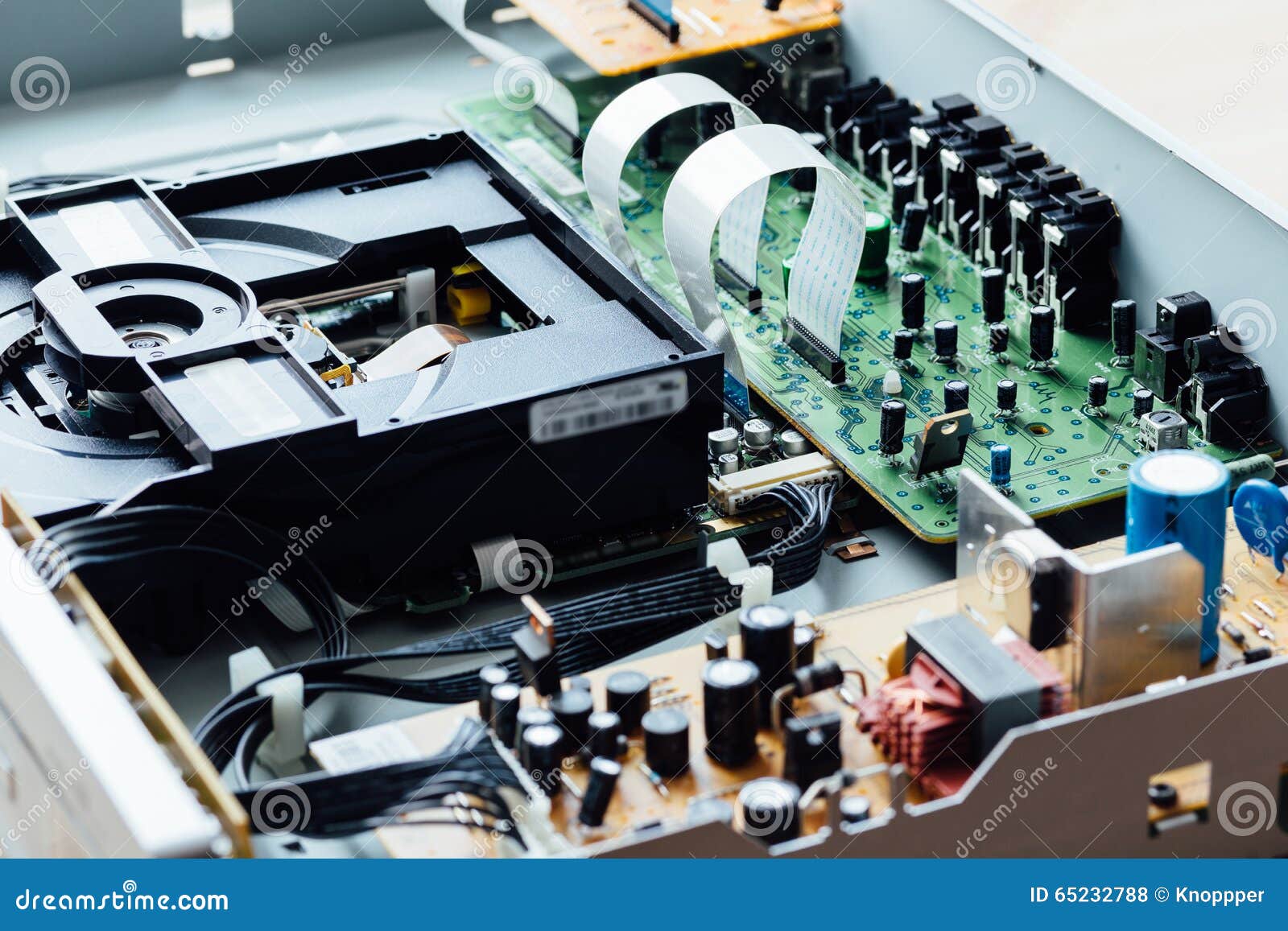 Cd player inside stock photo. Image of macro, detail - 65232788