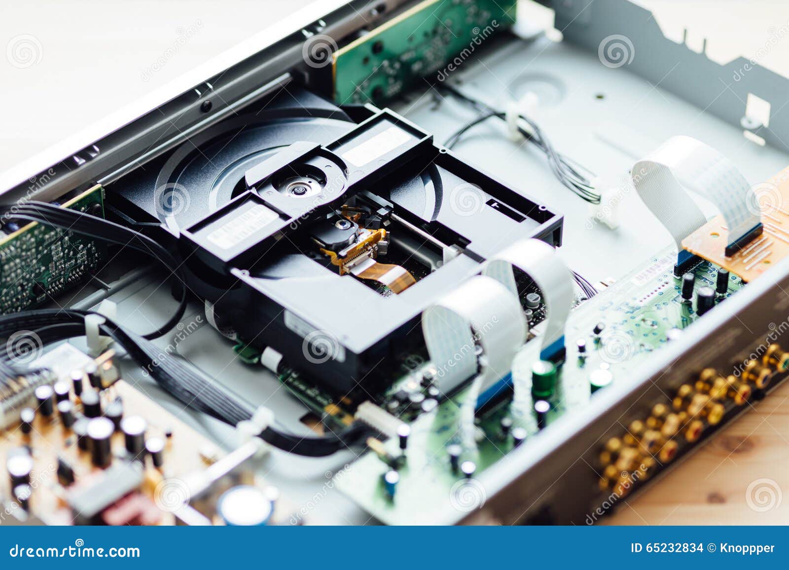 Cd player inside stock photo. Image of optical, audio - 65232834