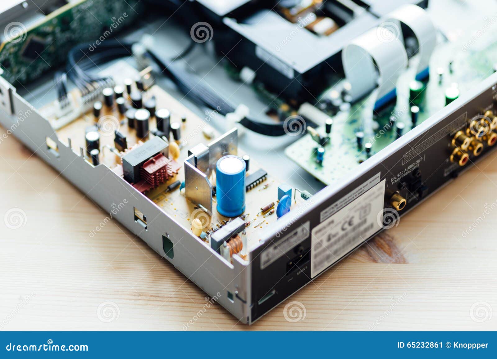 Cd player inside stock image. Image of digital, electronic - 65232861