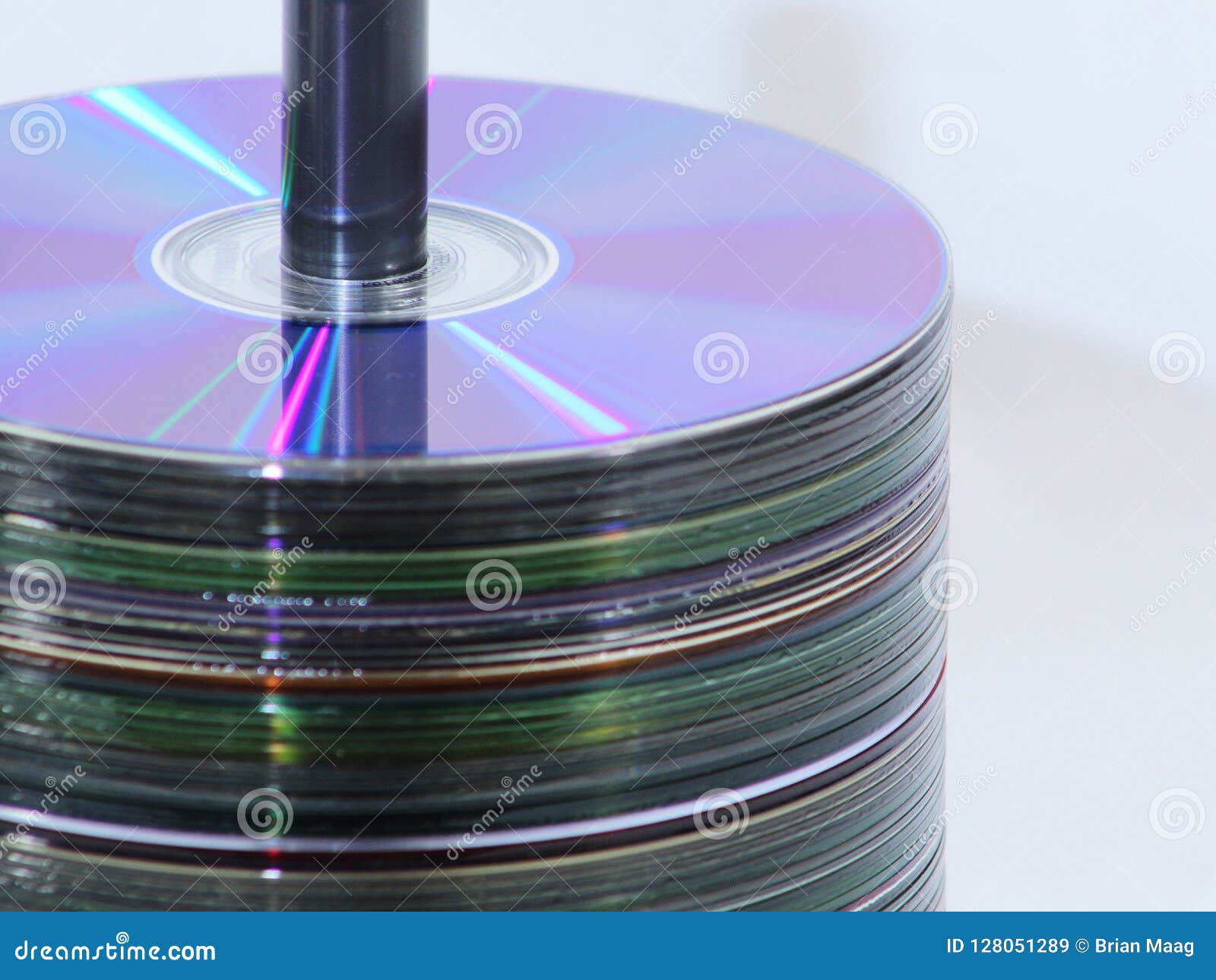 CD Rack Left stock image. Image of computer, closeup - 128051289