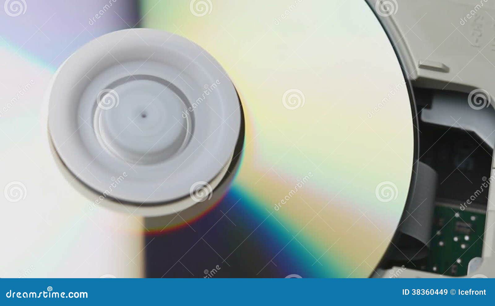 CD reader inside stock video. Video of device, lens, optical - 38360449