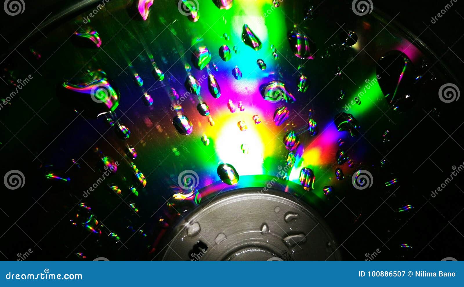 CD reflection stock image. Image of background, macro - 100886507