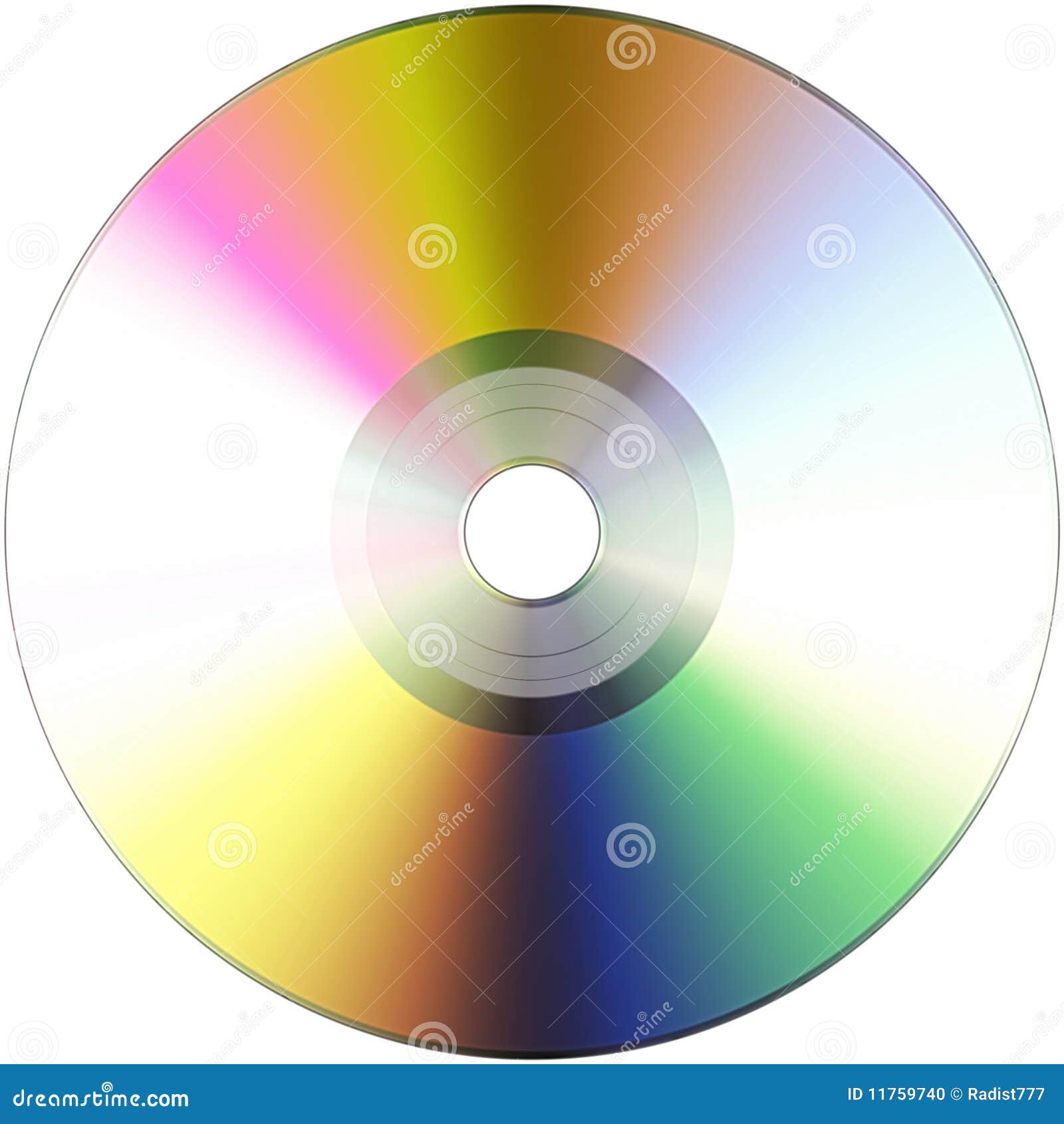 Cd-rom stock illustration. Illustration of reflection - 11759740