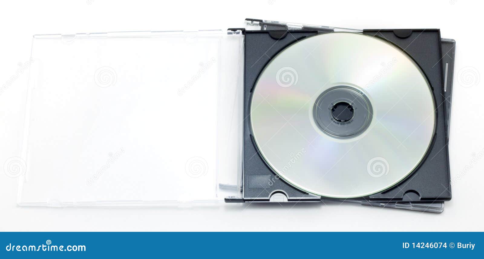 CD-ROM in a box stock photo. Image of frame, music, pouch - 14246074