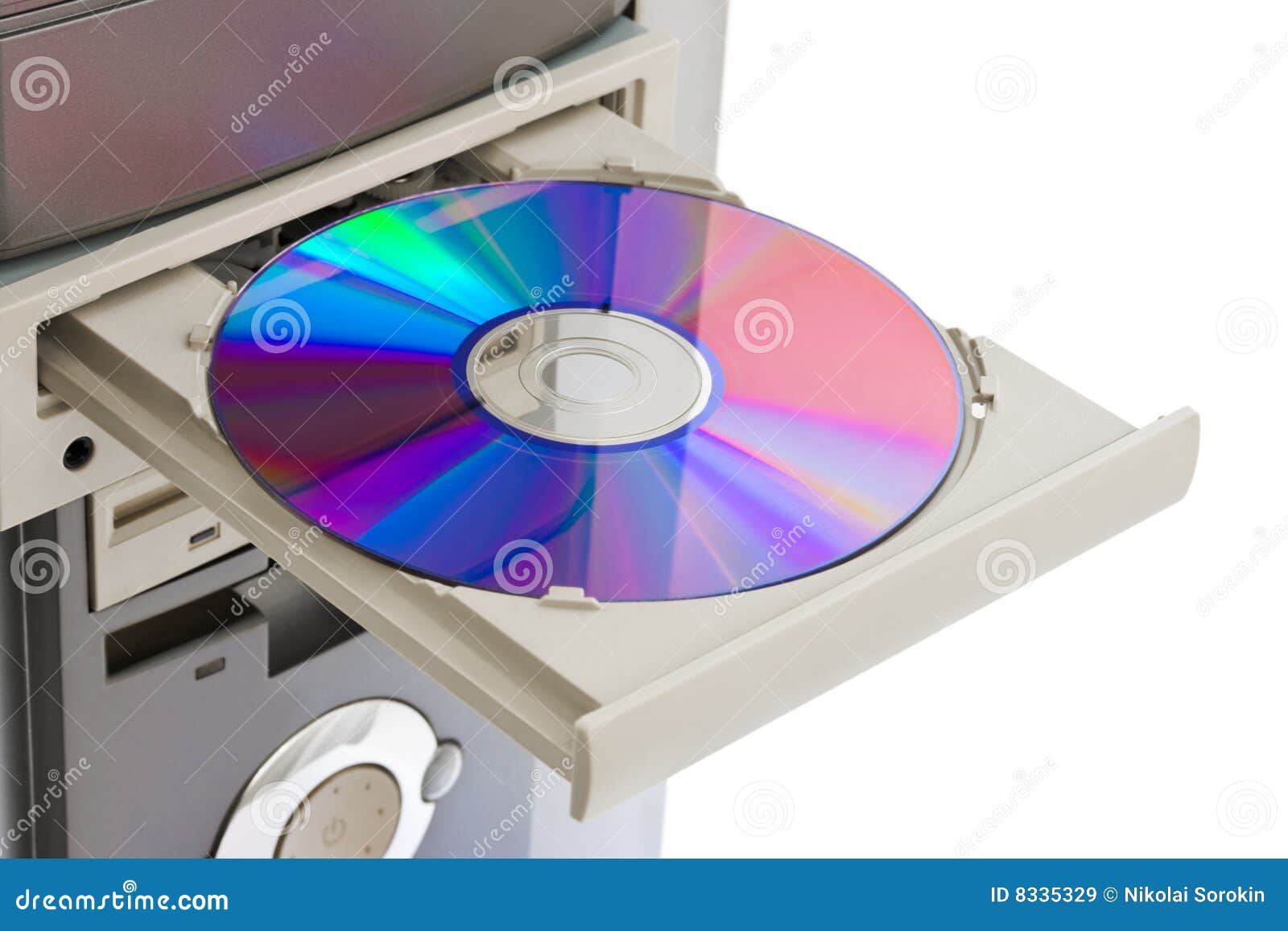 CD-ROM del ordenador imagen de archivo. Imagen de azul - 8335329