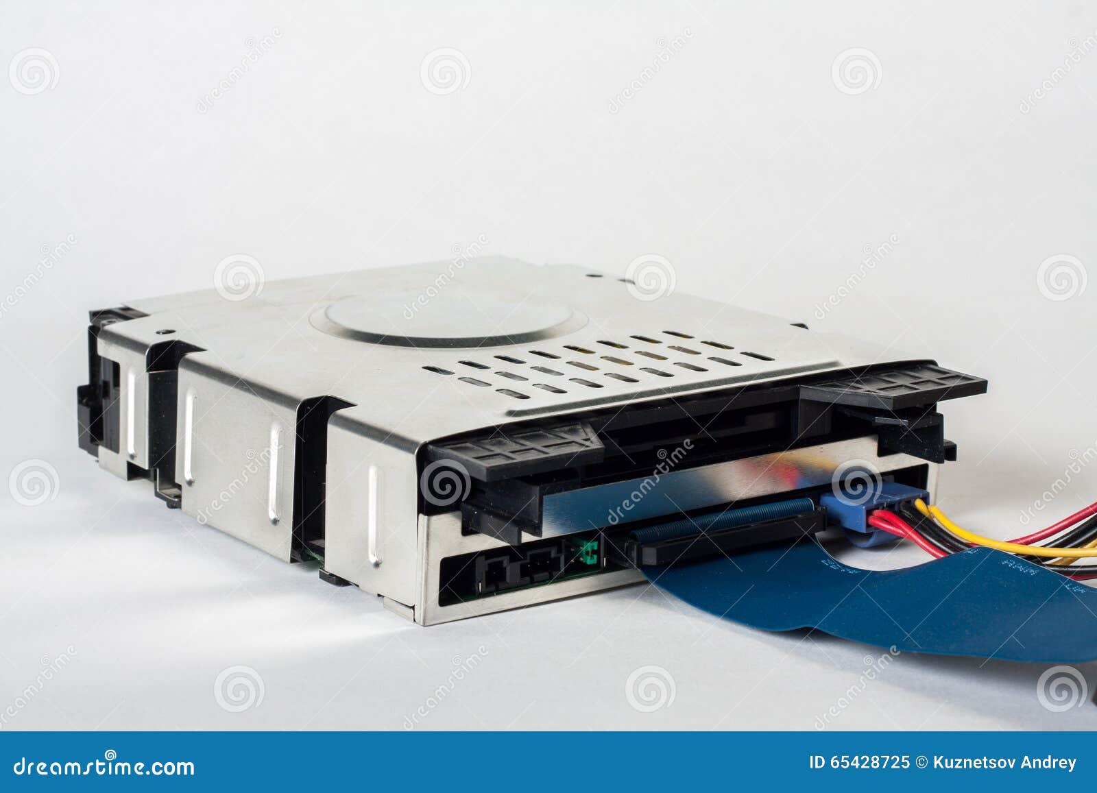 CD-ROM with wires stock image. Image of apparatus, equipment - 65428725