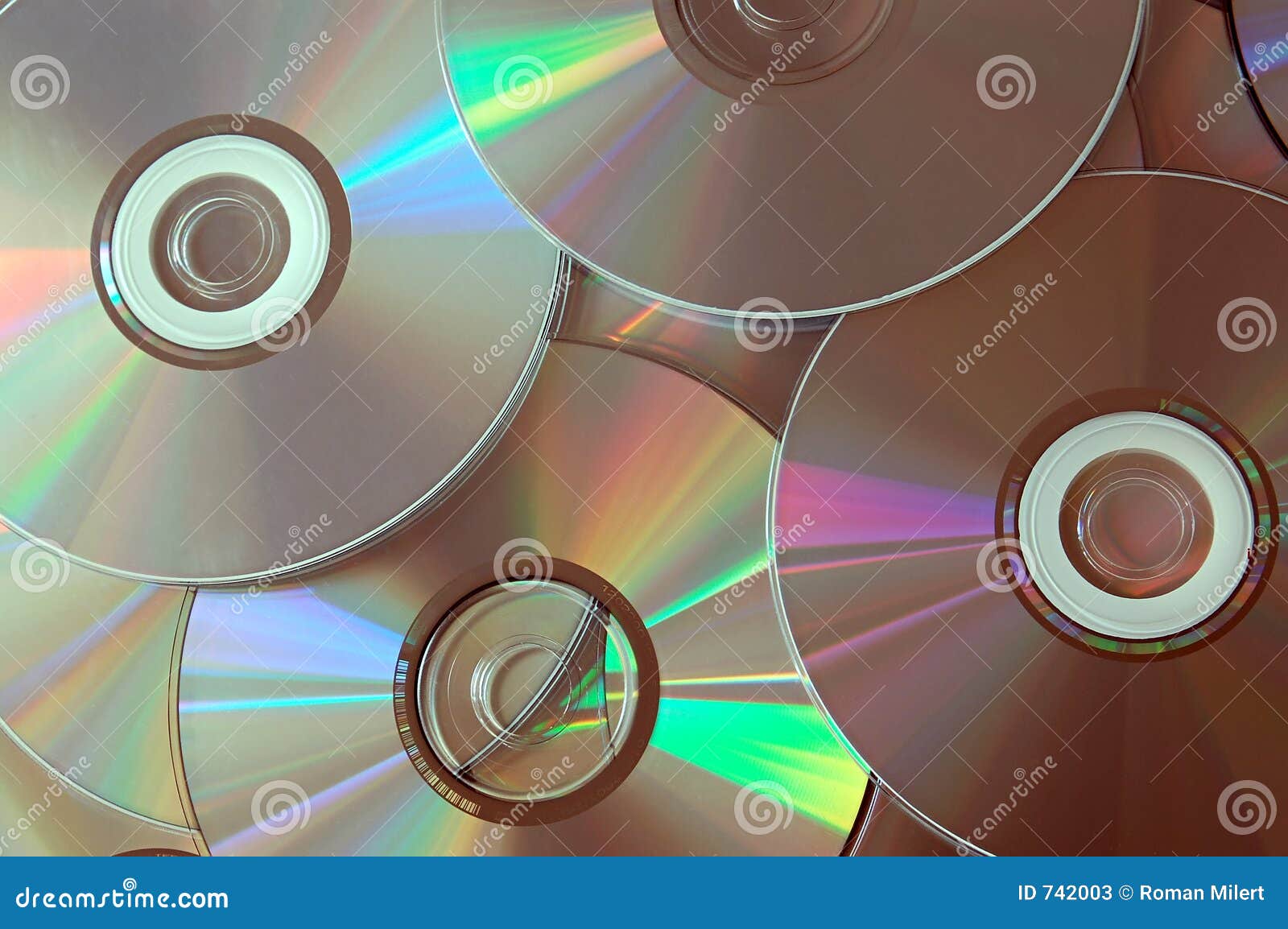 CD-Roms stock image. Image of carrier, program, pile, abstract - 742003