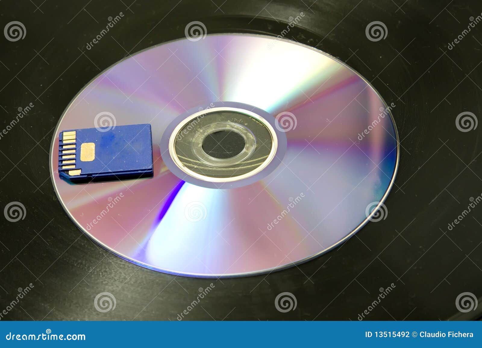 Cd and sd card stock photo. Image of secure, compact - 13515492