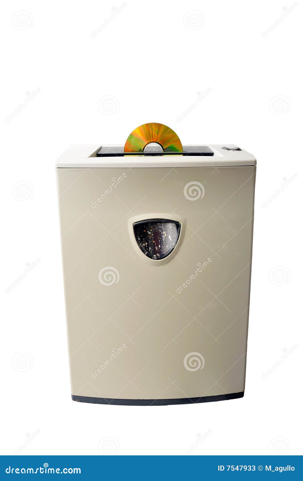 CD Shredder stock image. Image of waste, sensitive, office - 7547933