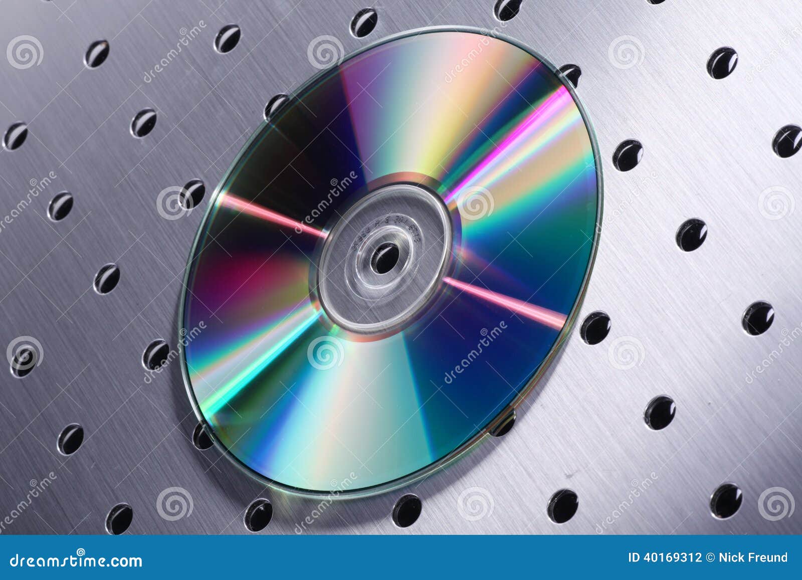Cd on silver design stock photo. Image of reflection - 40169312