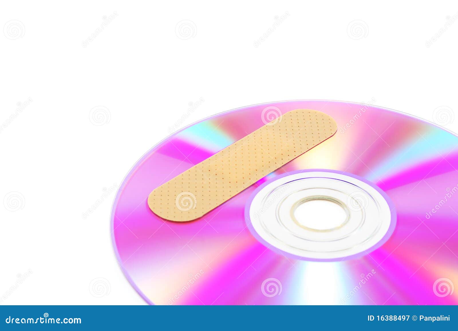 CD with software patch stock image. Image of danger, adhesive - 16388497