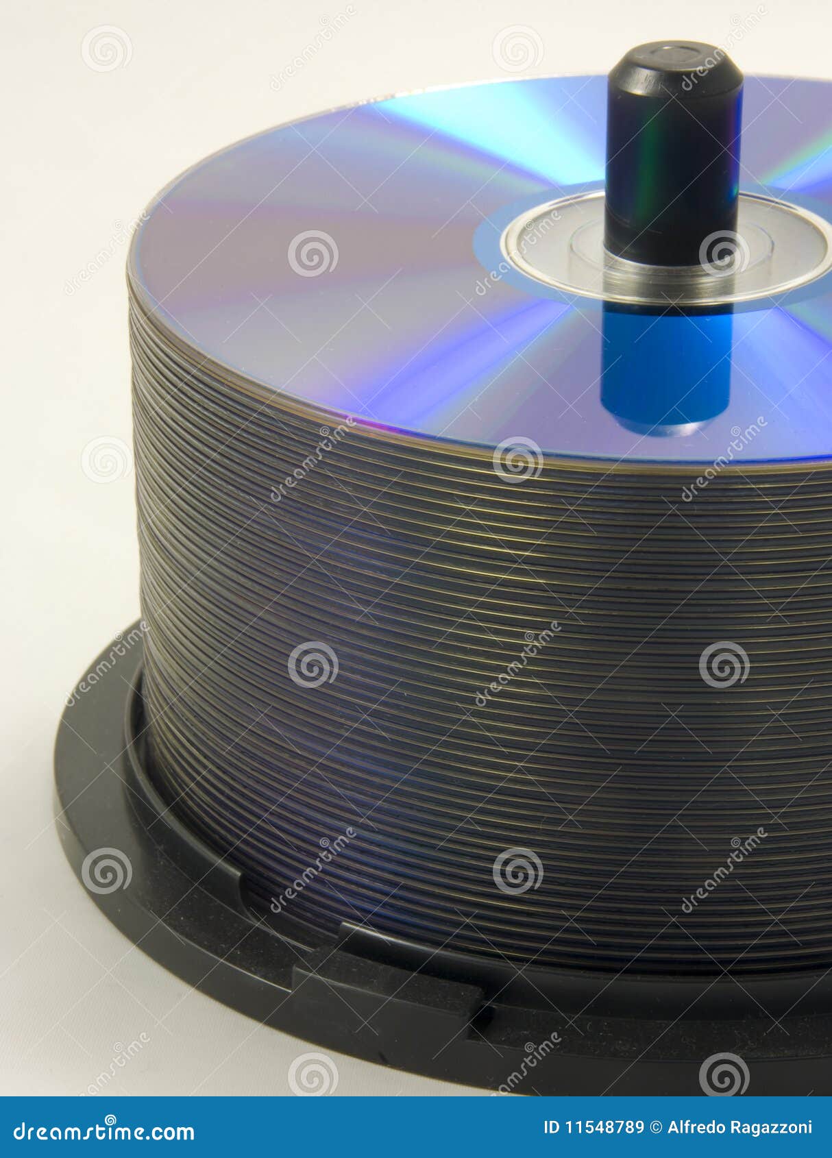 CD spindle stock image. Image of storage, spindle, archive - 11548789