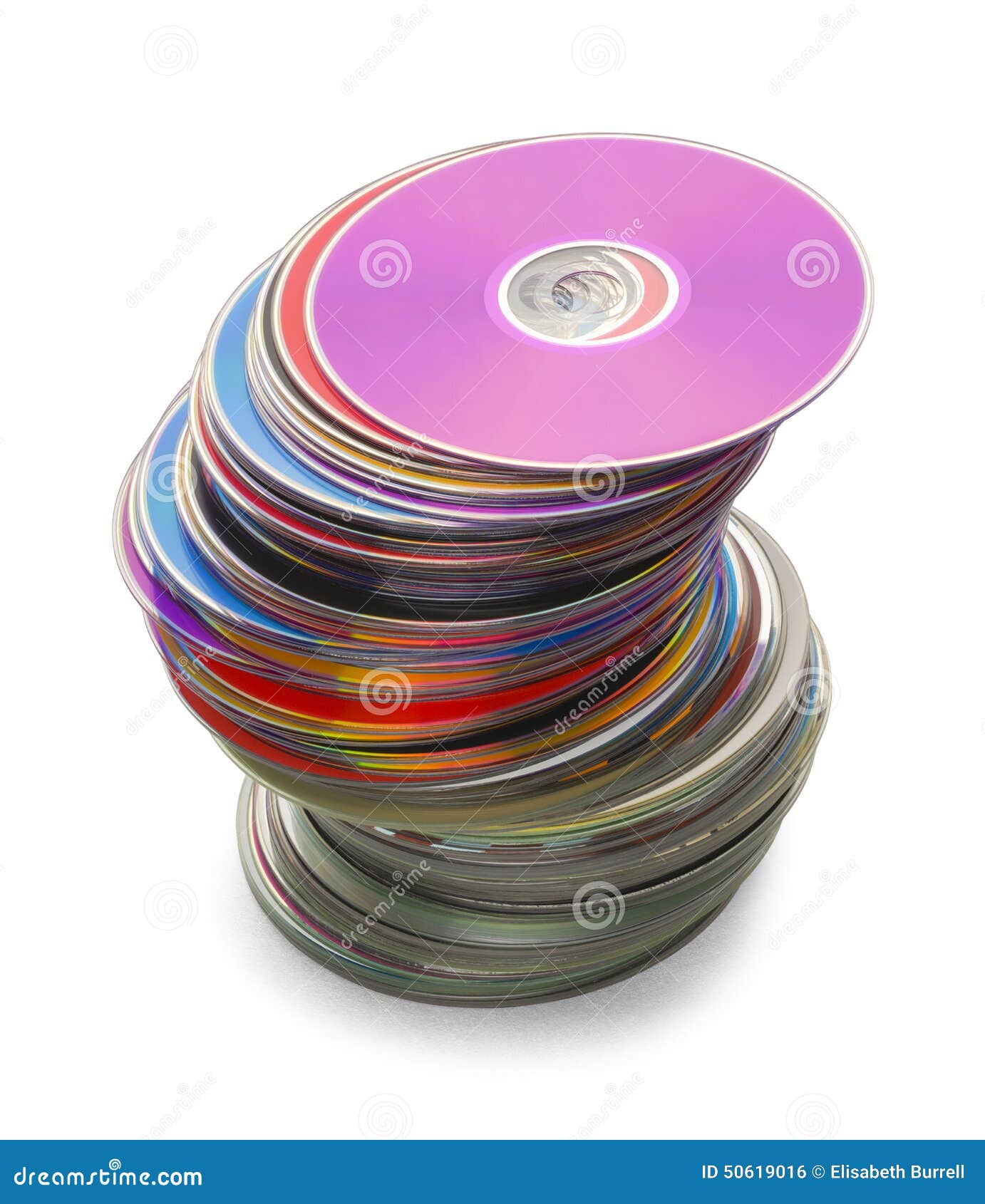 CD Stapel stockfoto. Bild von horizontal, getrennt, einheit - 50619016