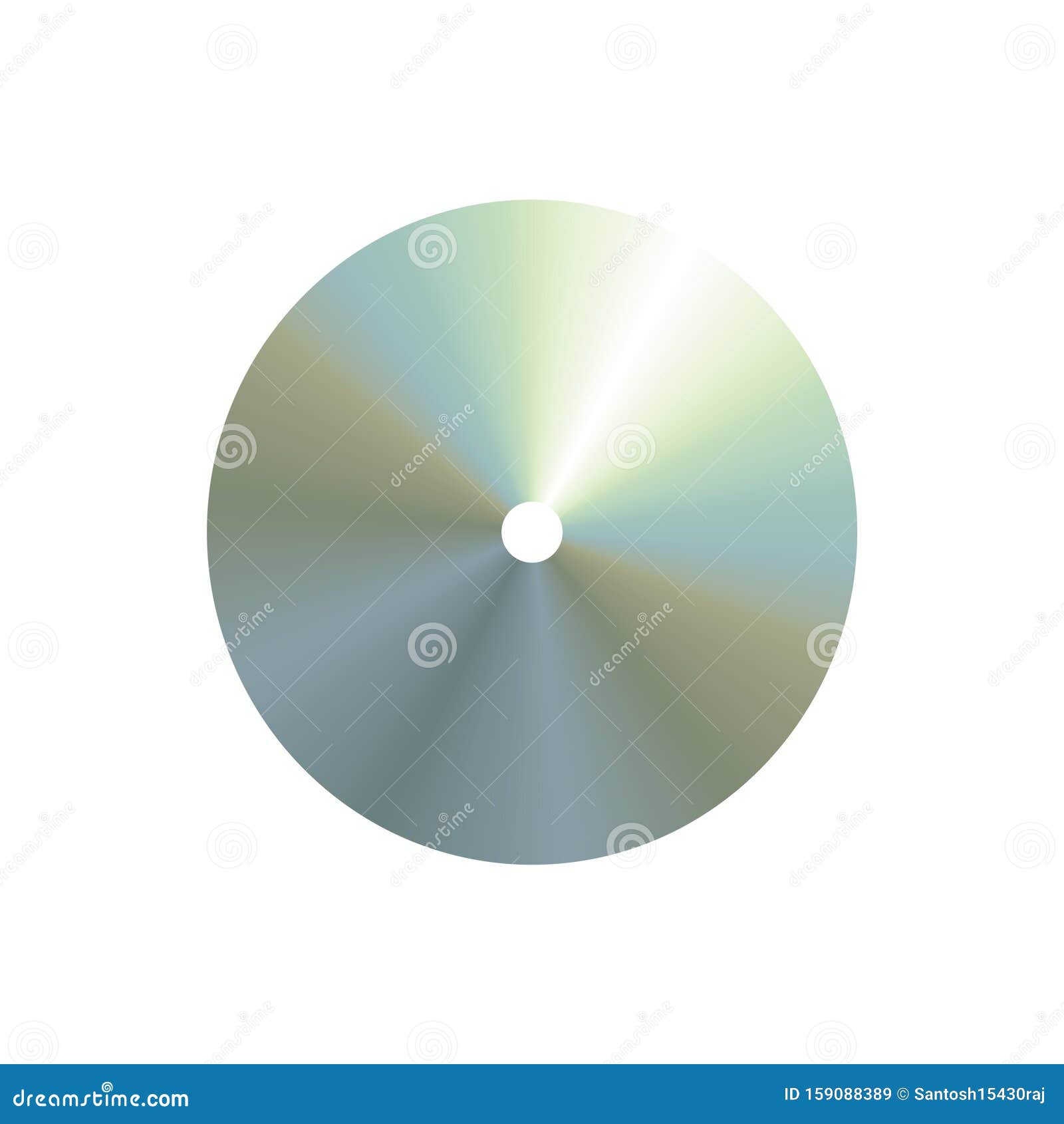 CD Texture Silver Media. stock vector. Illustration of bright - 159088389