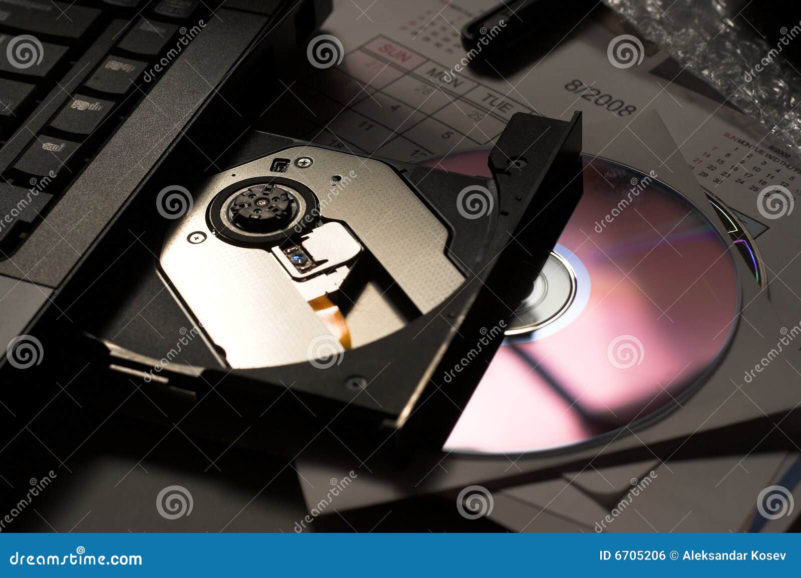 Cd tray and disc stock photo. Image of audio, isolated - 6705206