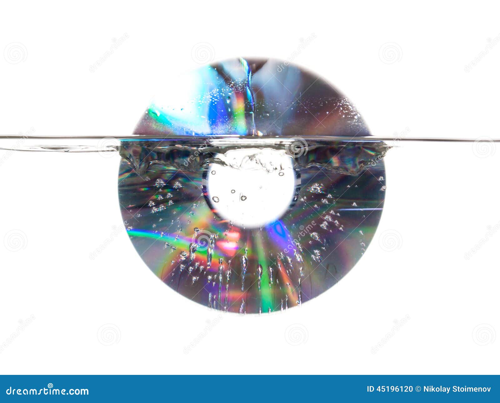 CD underwater stock photo. Image of colorful, ideas, bubble - 45196120