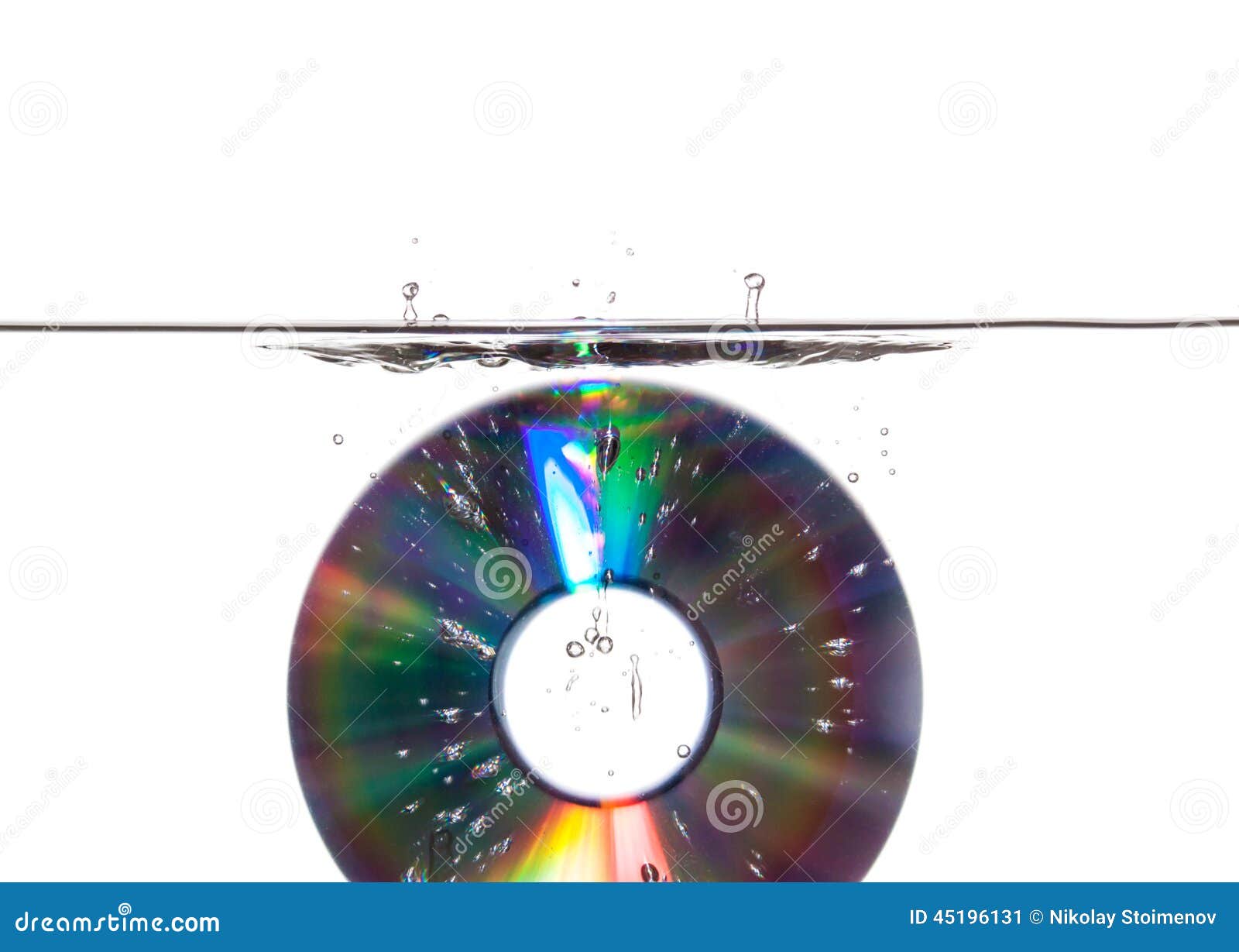 CD underwater stock image. Image of digital, compartment - 45196131