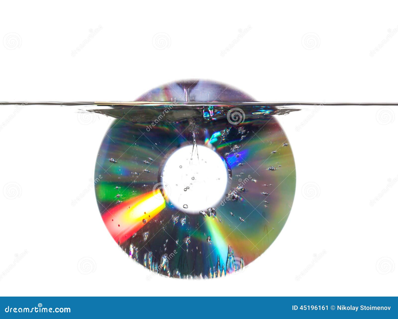 CD underwater stock image. Image of archive, motion, splashing - 45196161