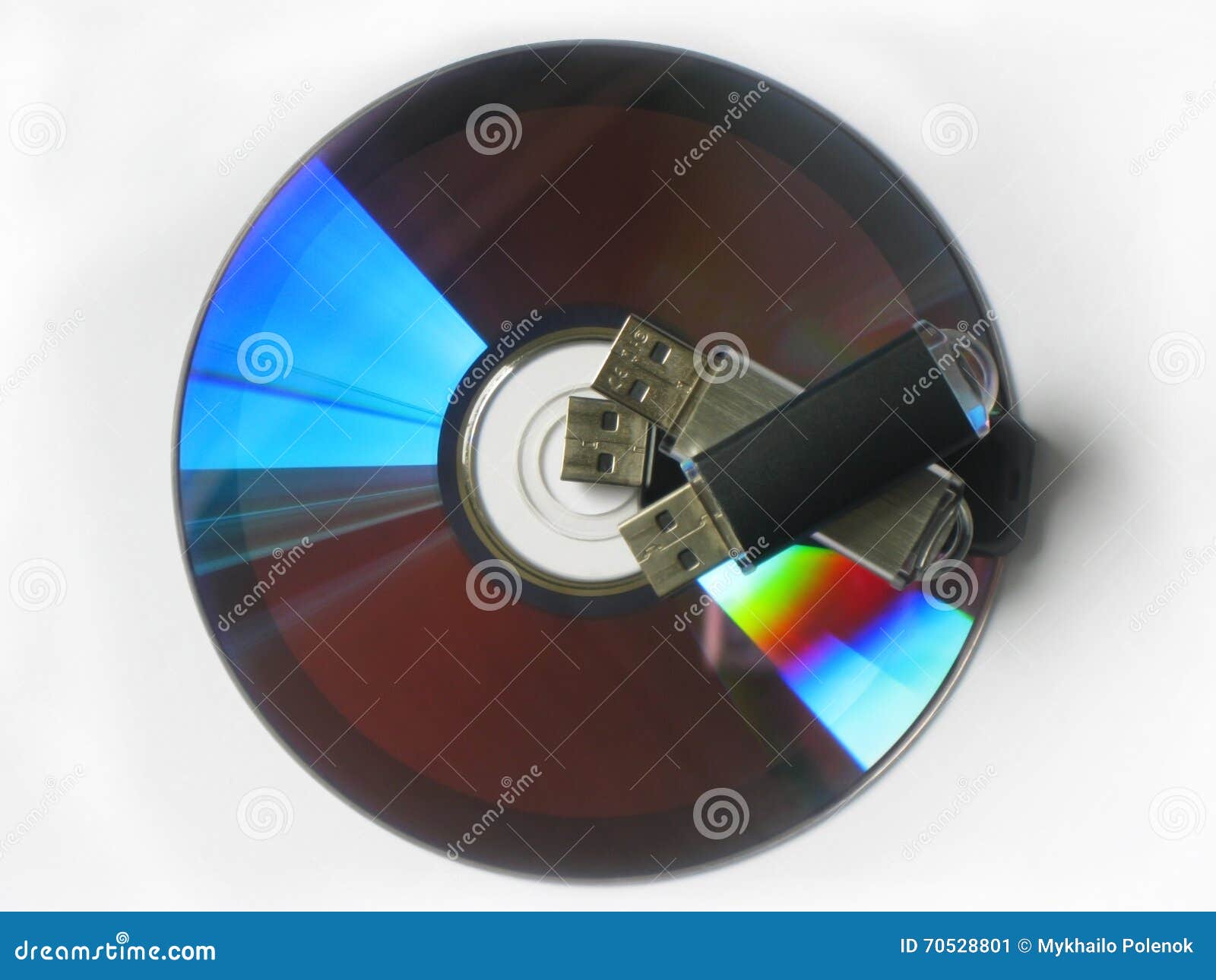 CD and usb memory cards stock image. Image of card, format - 70528801