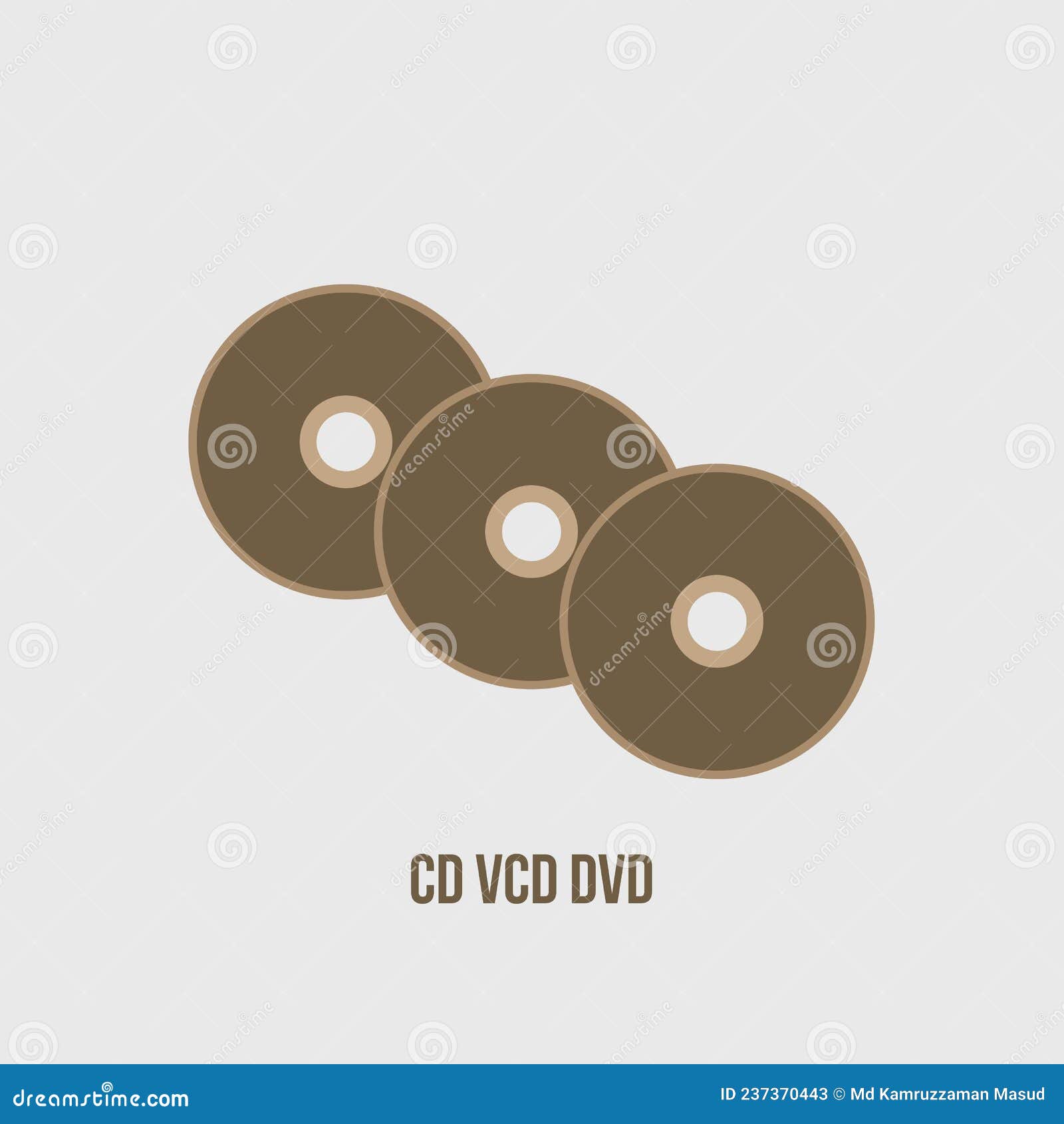 CD VCD DVD Disc Symbols Vector Design.Â Compact Disc Cassette Icon ...