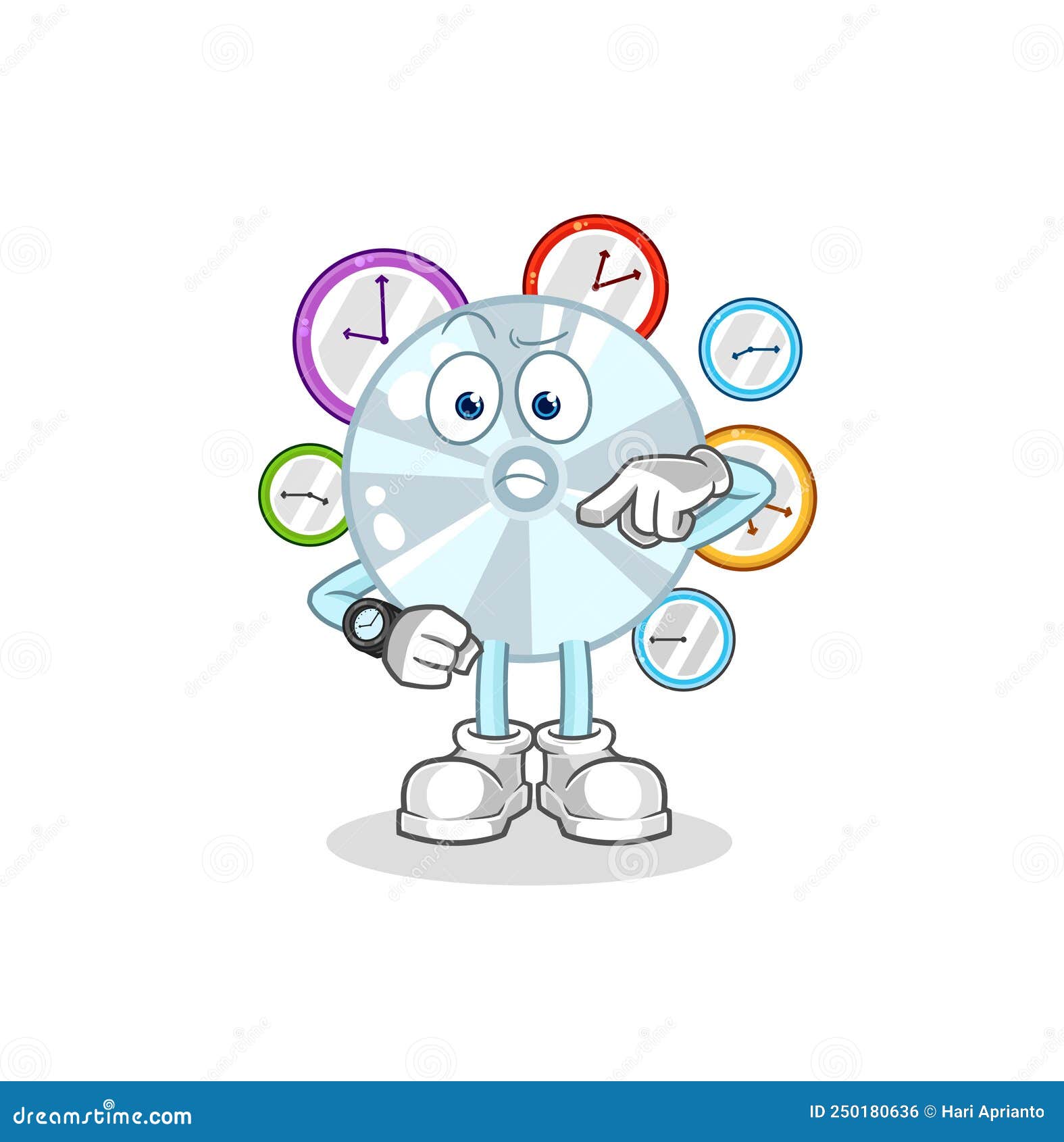 Wristwatch Cartoon Big Vector Bundle. Digital Analog Modern Classic ...