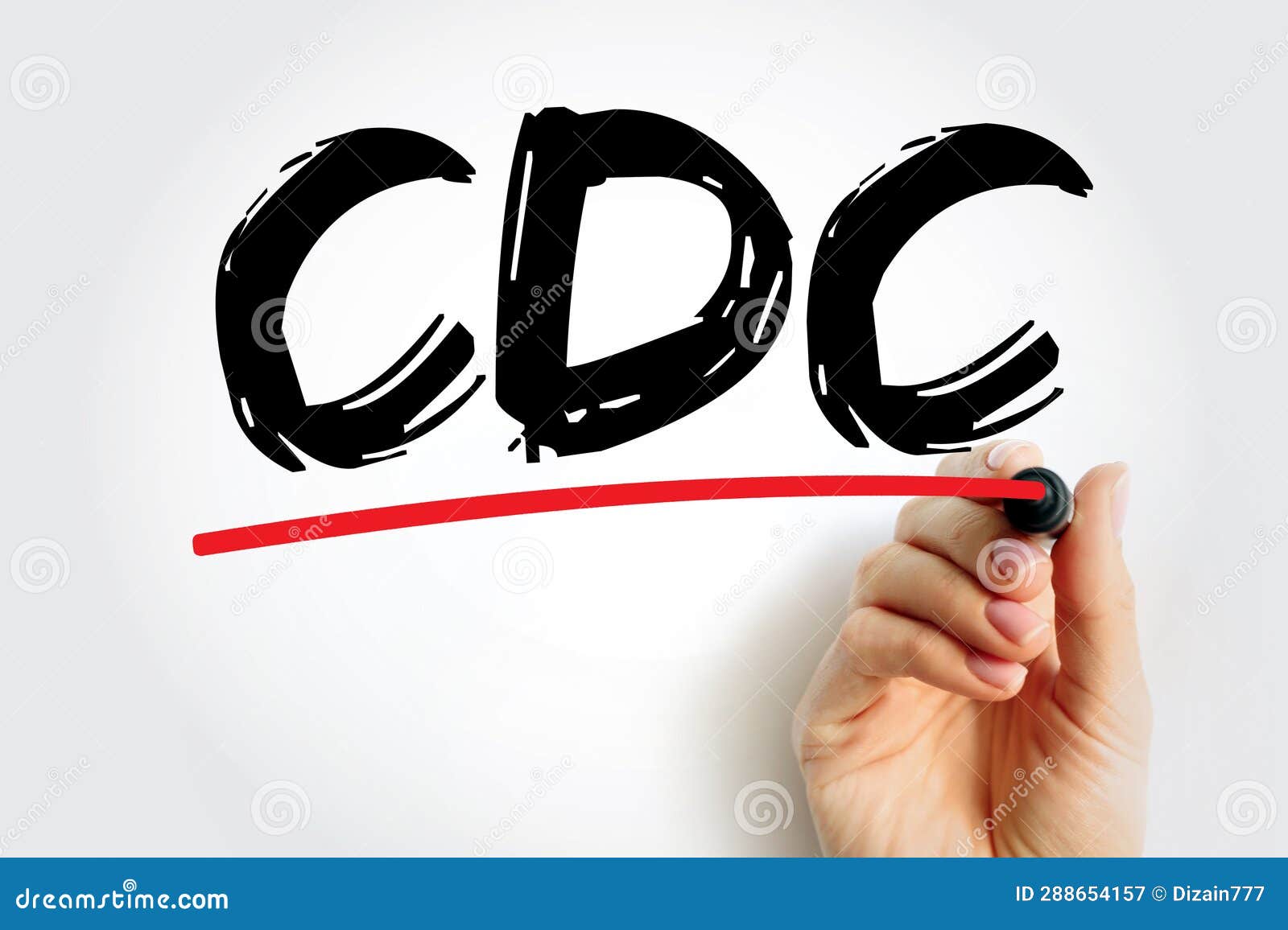 CDC - Centers for Disease Control Acronym, Text Concept for ...