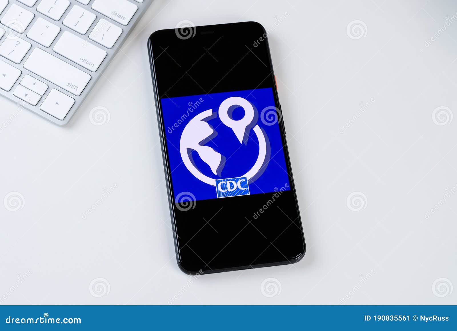 CDC TravWell App Logo on a Smartphone Screen. Editorial Photo - Image ...