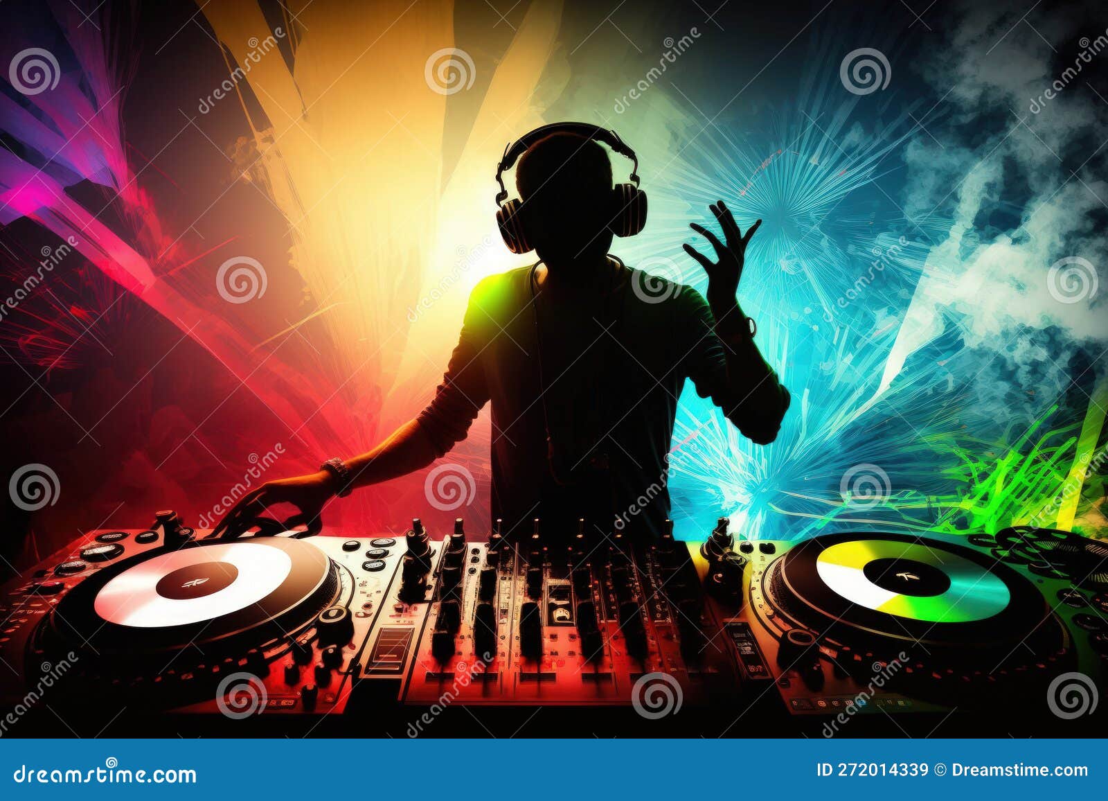 CDJ event stock illustration. Illustration of festival - 272014339