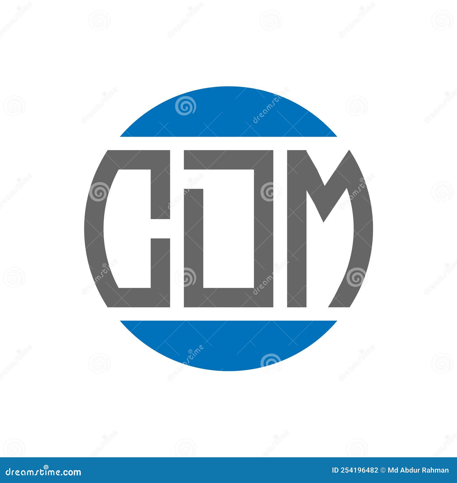 CDM Letter Logo Design on White Background. CDM Creative Initials ...
