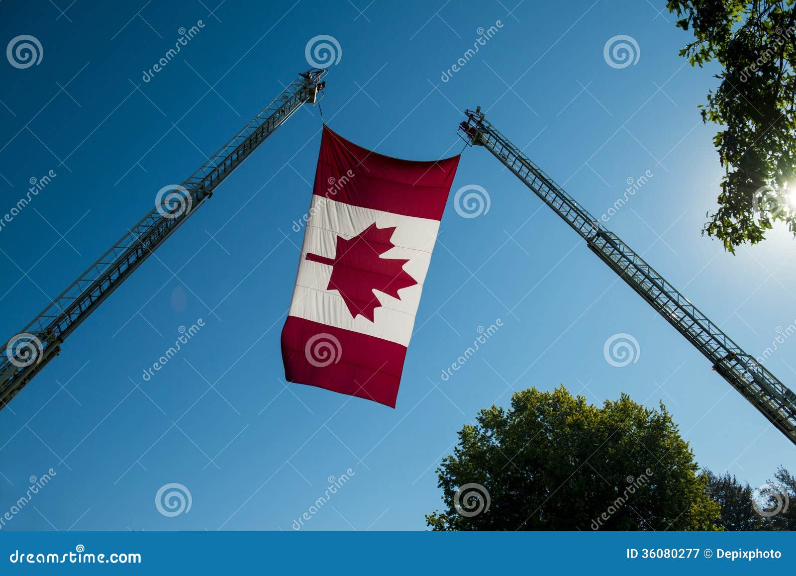 CDN flag stock image. Image of canada, flag, blue, patriotism - 36080277