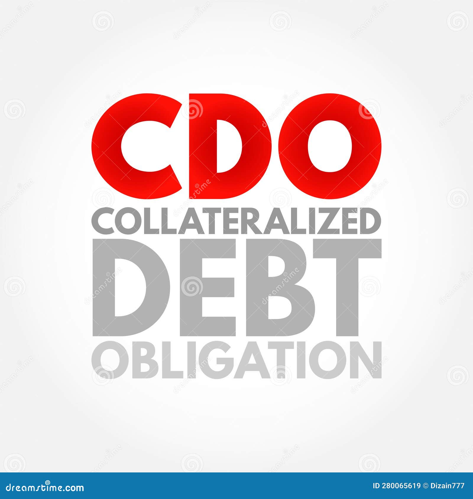 CDO Collateralized Debt Obligation - Type of Structured Asset-backed ...